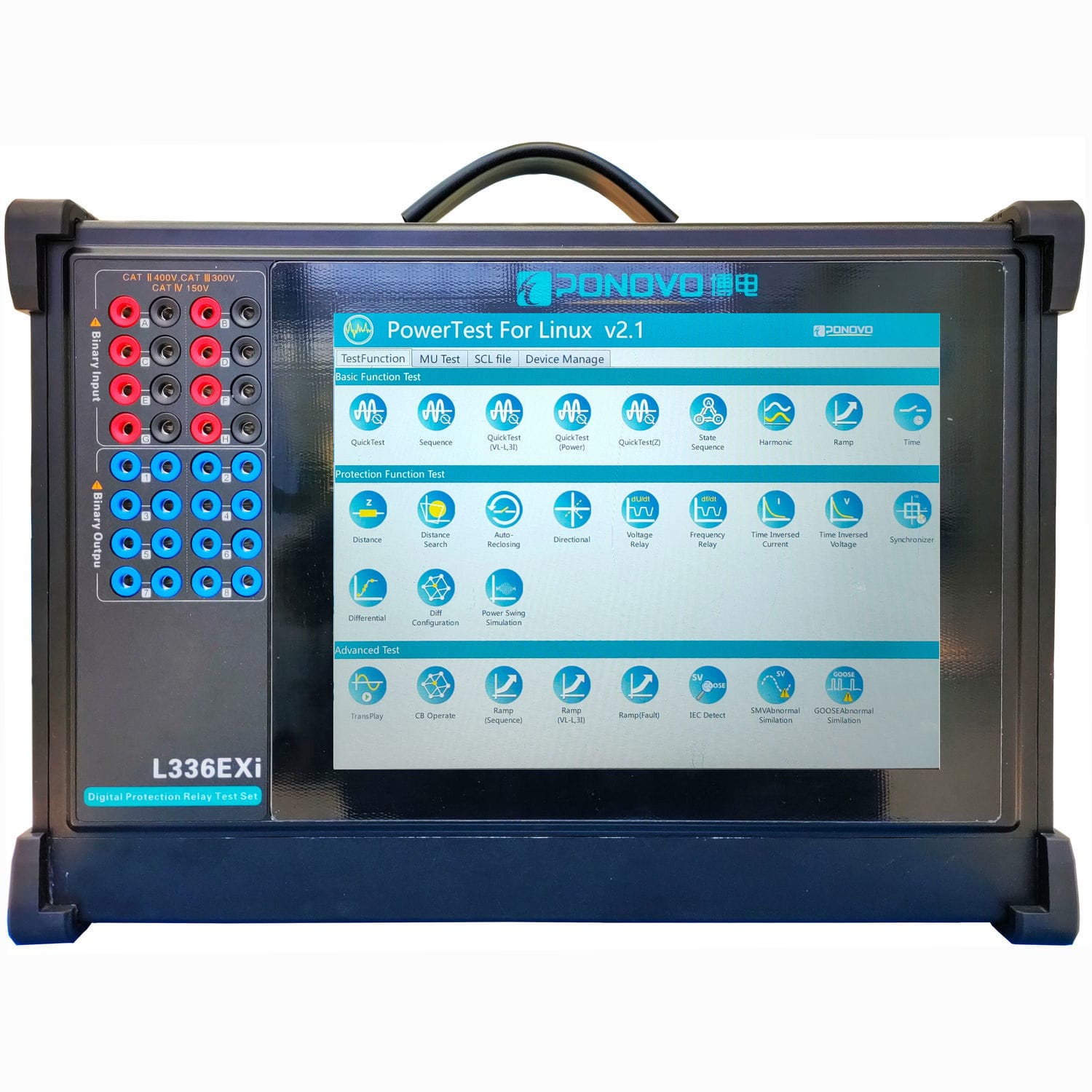 Electric test set - L336EXi-E - PONOVO POWER CO., LTD - laboratory ...