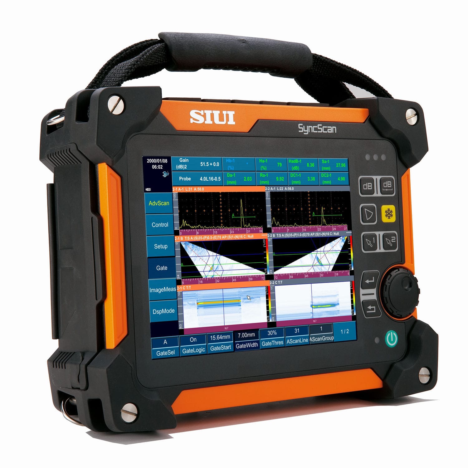 Phased array flaw detector - SyncScan - SIUI(Shantou Institute of ...