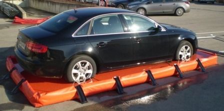 Free-standing containment bund - BRSO 18000AUTO - DIFOPE - multi-use ...