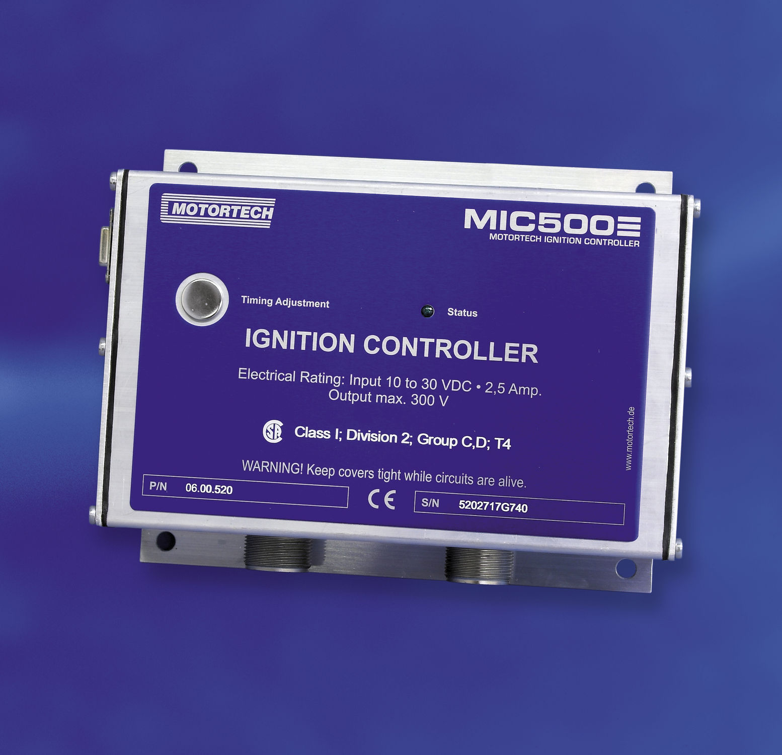 Gas engine ignition control unit - MIC500 - MOTORTECH GmbH