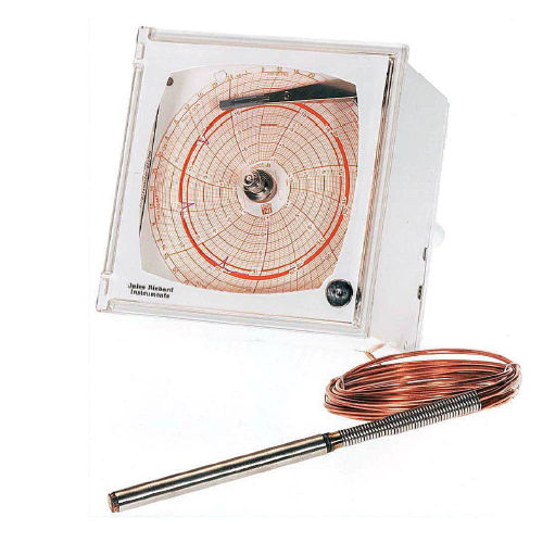 Chart recorder - ThermalimII R/S - JRI - temperature / circular