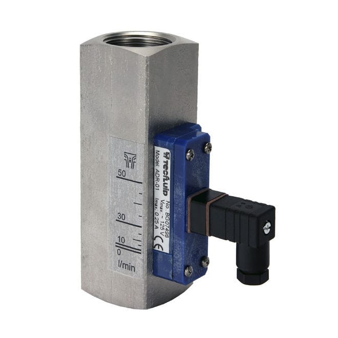 Mechanical flow switch - AD series - TECFLUID - for gas / for liquids ...