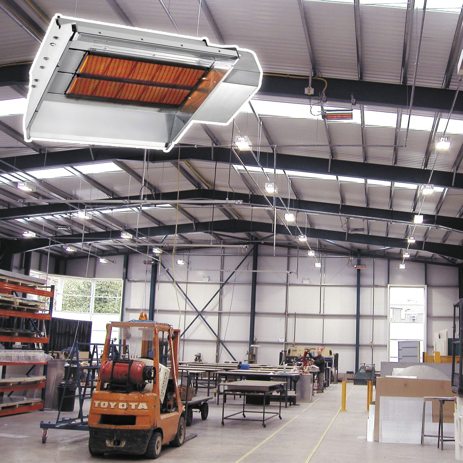 Gas radiant heater - XFR - SBM - industrial