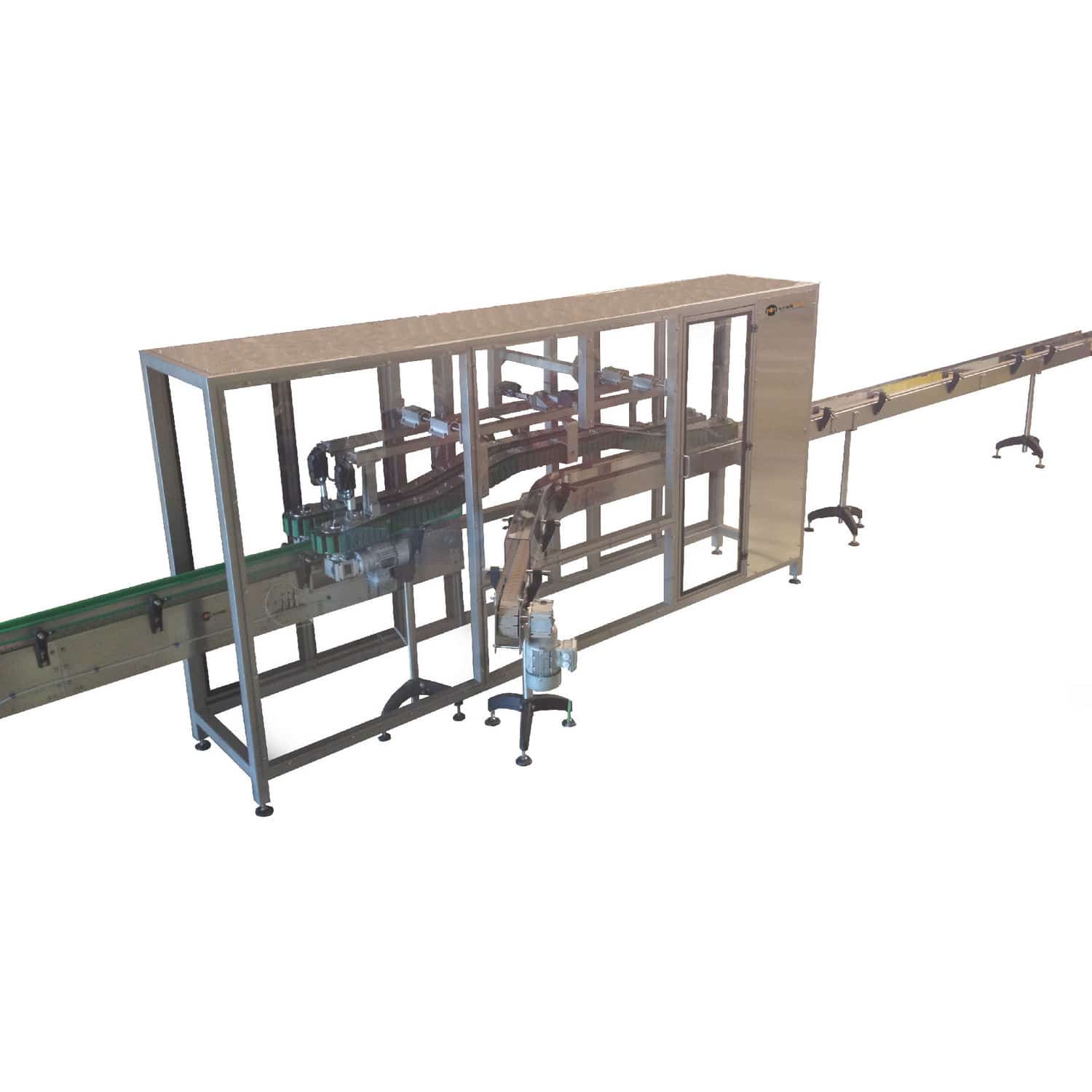 Bottle conveyor - TRAKTECH - chain / Z type / transport