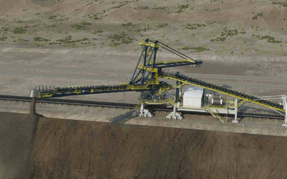 Automated stacker - FLSmidth MAAG Gear AG - handling / stacking / conveyor