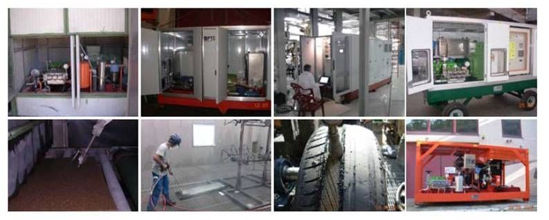 Water cleaning machine - UHP E - P.T.C. Srl - automatic / process