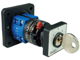 Cam switch - SWITCHLAB INC. - key lock / multipole / robust