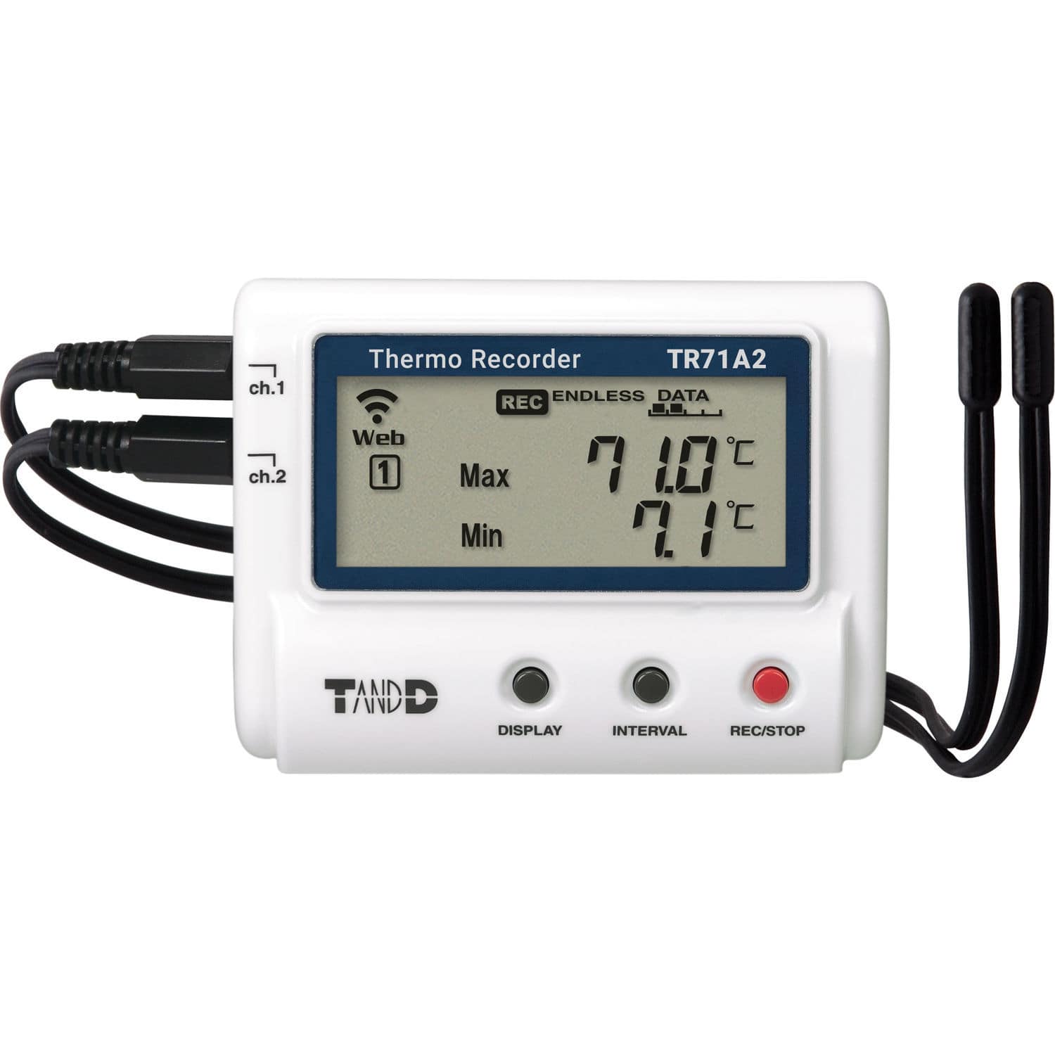 Temperature data-logger - TR71A2 - T&D Corporation - USB / wireless ...