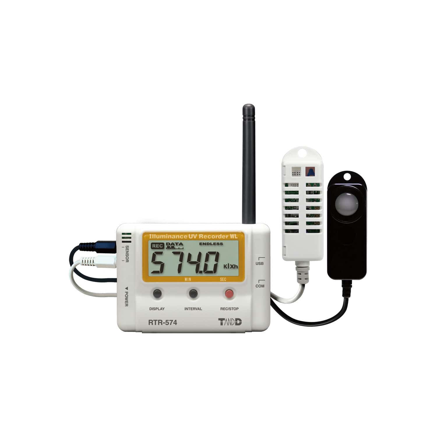 Temperature data-logger - RTR-574 - T&D Corporation - humidity / UV ...