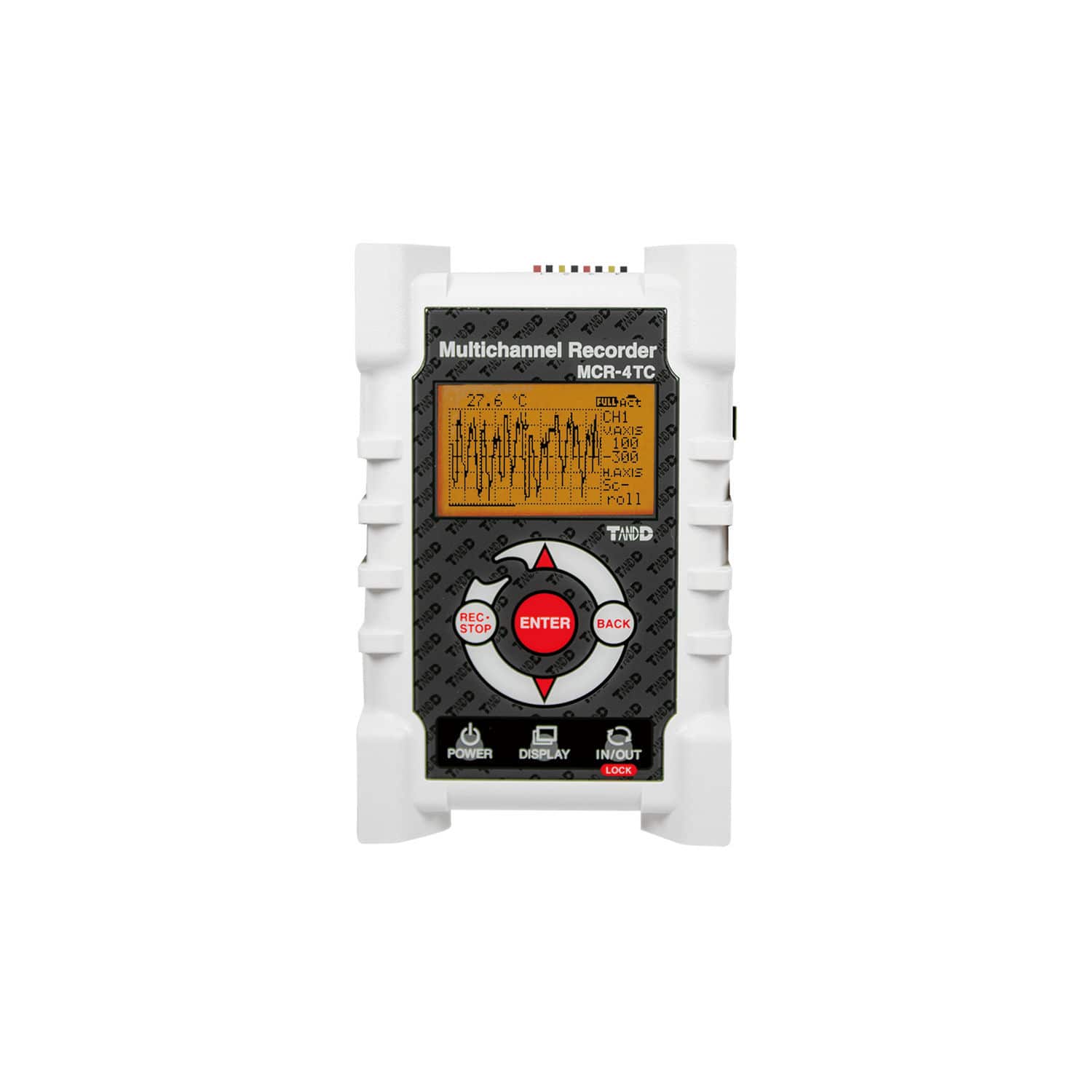 Temperature data-logger - MCR-4TC - T&D Corporation - USB / with screen ...