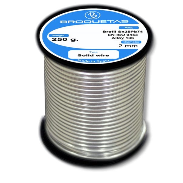 Lead-free soldering wire - BROFIL 25 - Broquetas - tin