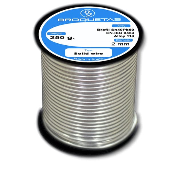 Lead-free soldering wire - BROFIL 40 - Broquetas - copper
