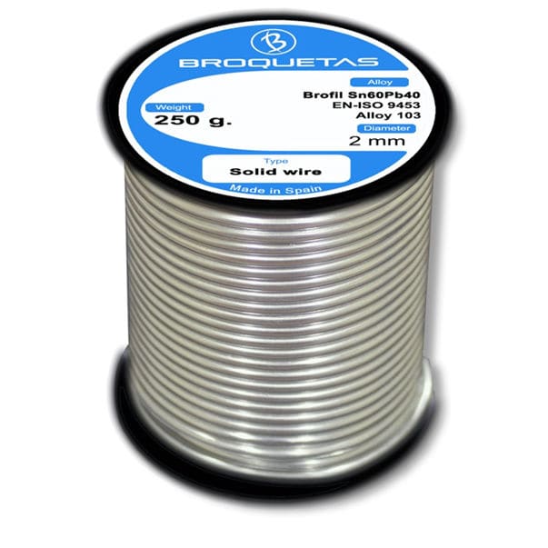 Lead-free soldering wire - BROFIL 60 - Broquetas - copper / tin
