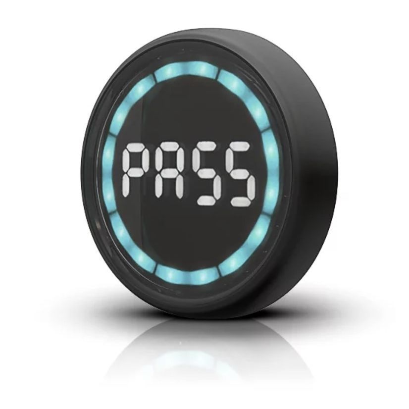 Push-button switch with display - CANEO series40 Puck - CAPTRON ...