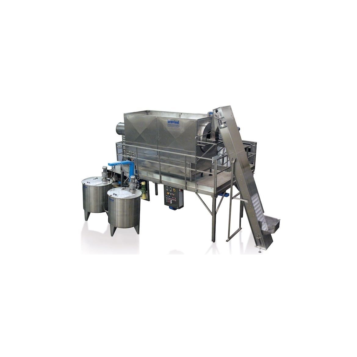 Nut salting machine - TDA series - Brovind - GBV Impianti - seed