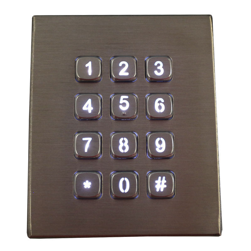 12-key keypad - K-TEK-A88KP-BL-DT-DWP - Key Technology (China) Limited ...