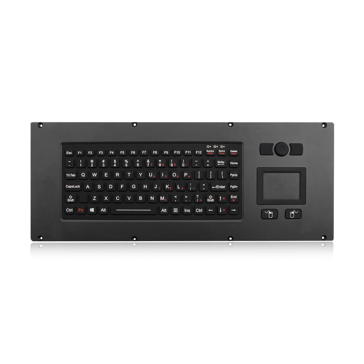 Panel-mount keyboard - K-TEK-M464-DTP-DHP-FN-BL - Key Technology China ...