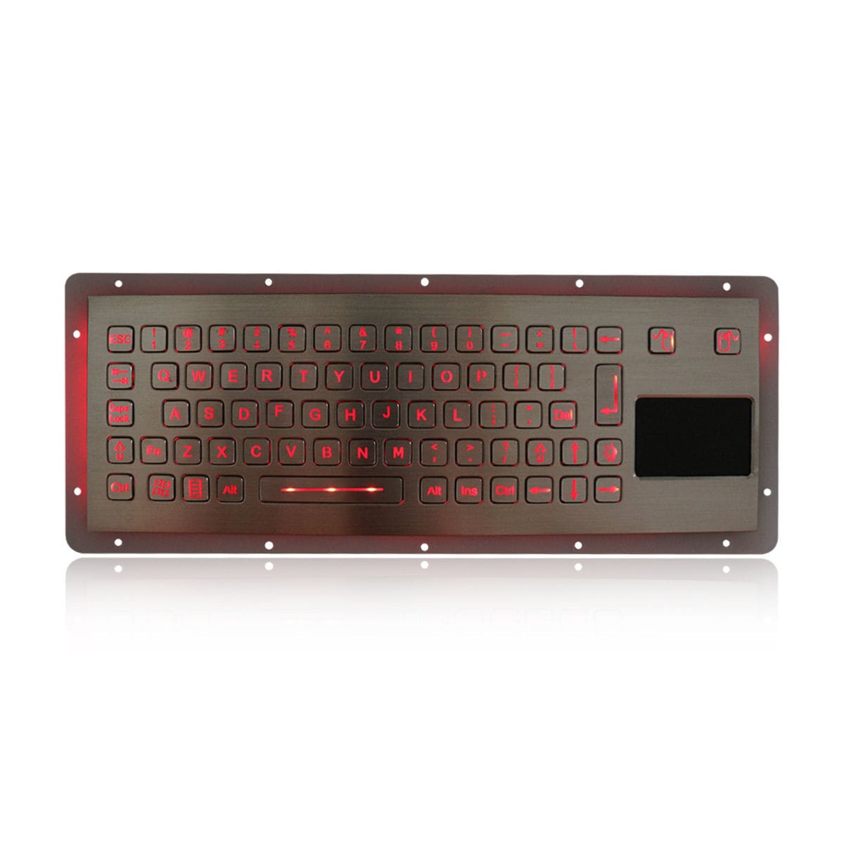Panel-mount keyboard - K-TEK-B255TP-BL-UT-DWP - Key Technology China ...