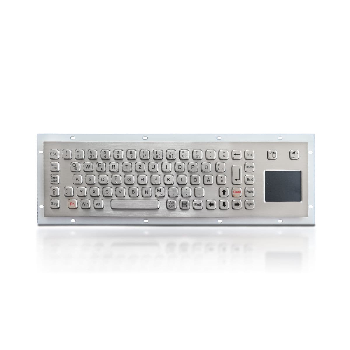 Panel-mount keyboard - K-TEK-A392TP-DWP - Key Technology China Limited ...