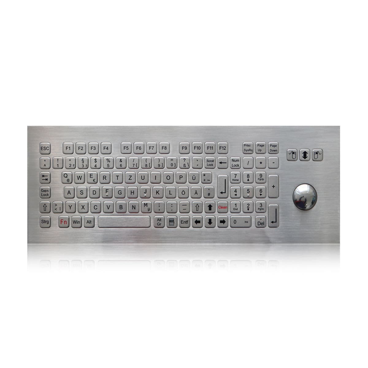Panel-mount keyboard - K-TEK-B420-OTB-KP-FN-DWP - Key Technology China ...
