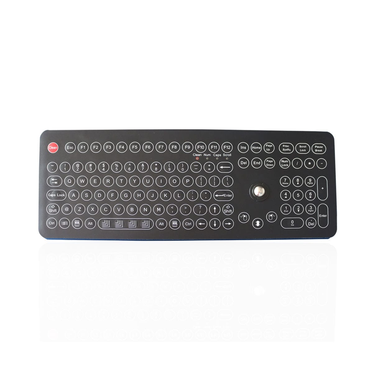 Desktop keyboard - K-TEK-D396-OTB-KP-FN-DT - Key Technology (China ...