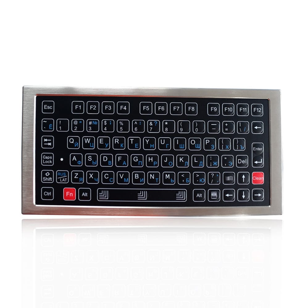 Compact keyboard - K-TEK-D272-FN-DT-SS - Key Technology China Limited ...