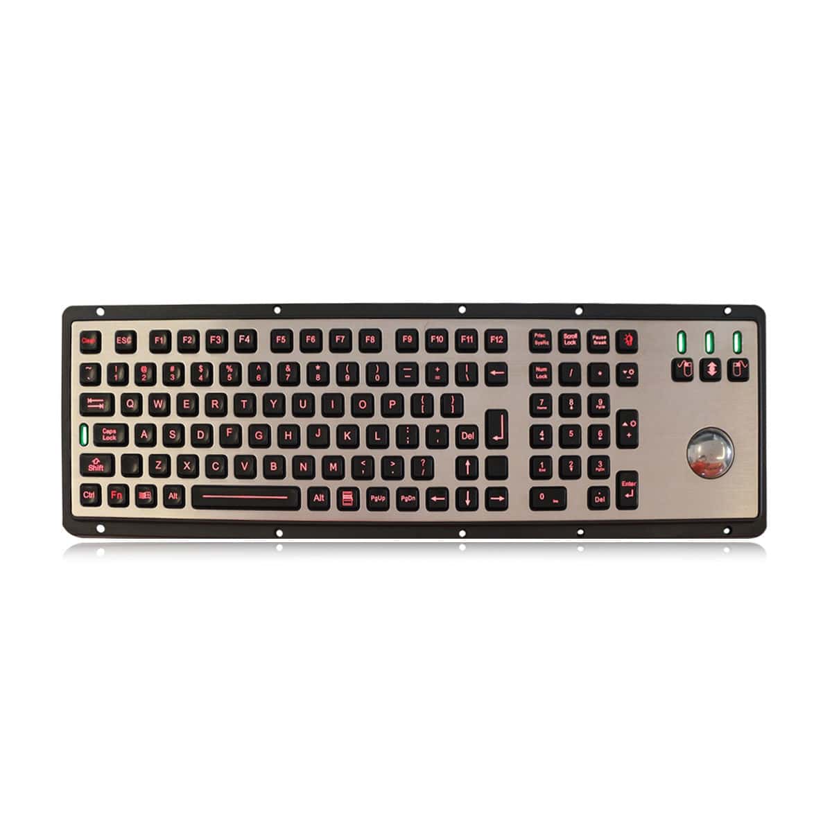 Panel-mount keyboard - K-TEK-M460-TB-KP-FN-BL - Key Technology China ...