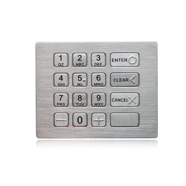 16-key keypad - K-TEK-B120KP-DWP - Key Technology China Limited - panel ...