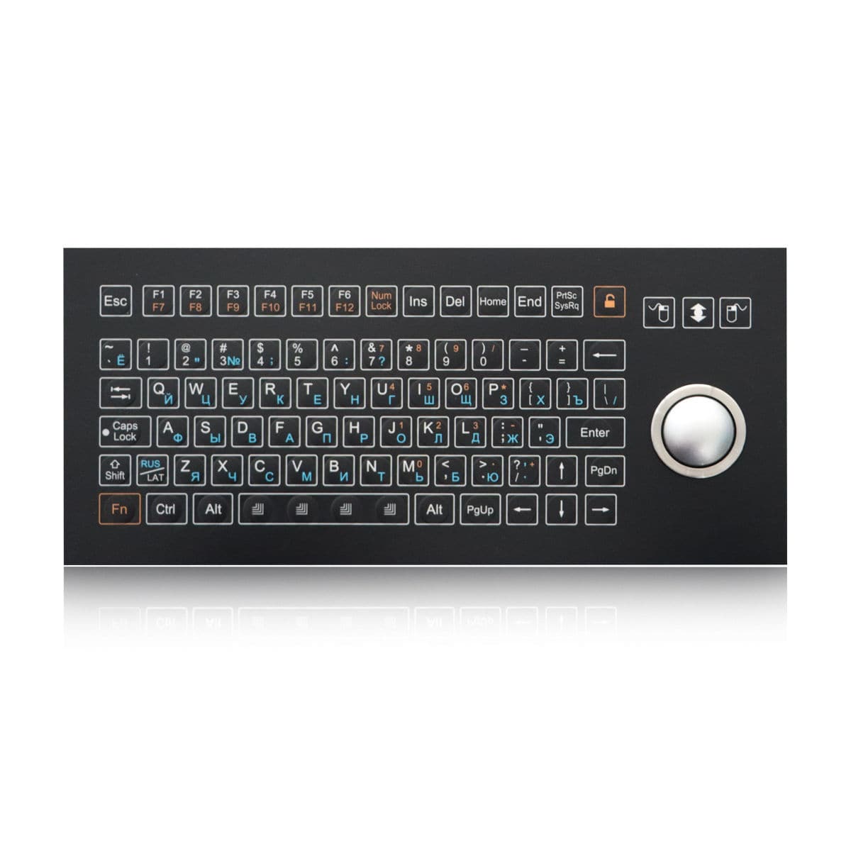 Panel-mount keyboard - K-TEK-D333-OTB-FN-SW - Key Technology China ...