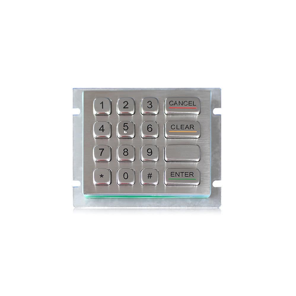 16-key keypad - K-TEK-A100-90KP-RP-DWP - Key Technology China Limited ...