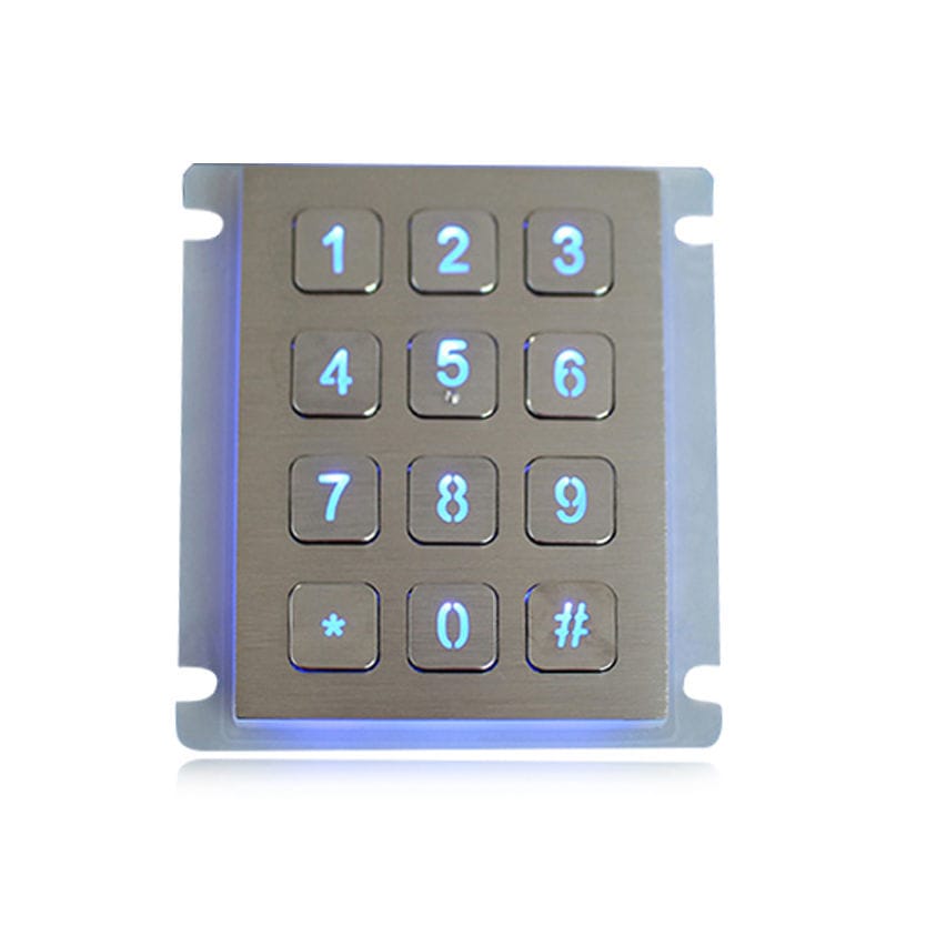 12-key keypad - K-TEK-B68KP-BL-DWP - Key Technology China Limited ...