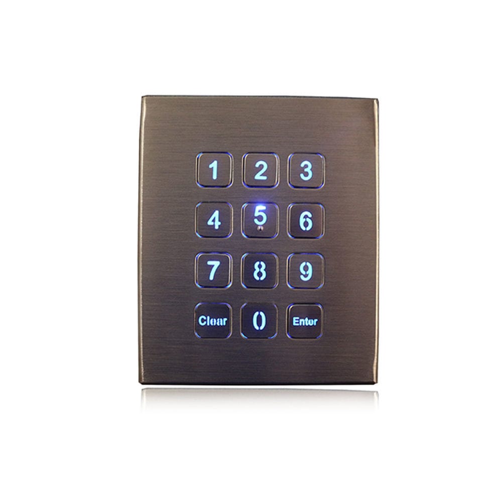 12-key keypad - K-TEK-B88KP-DT-BL-DWP - Key Technology (China) Limited ...