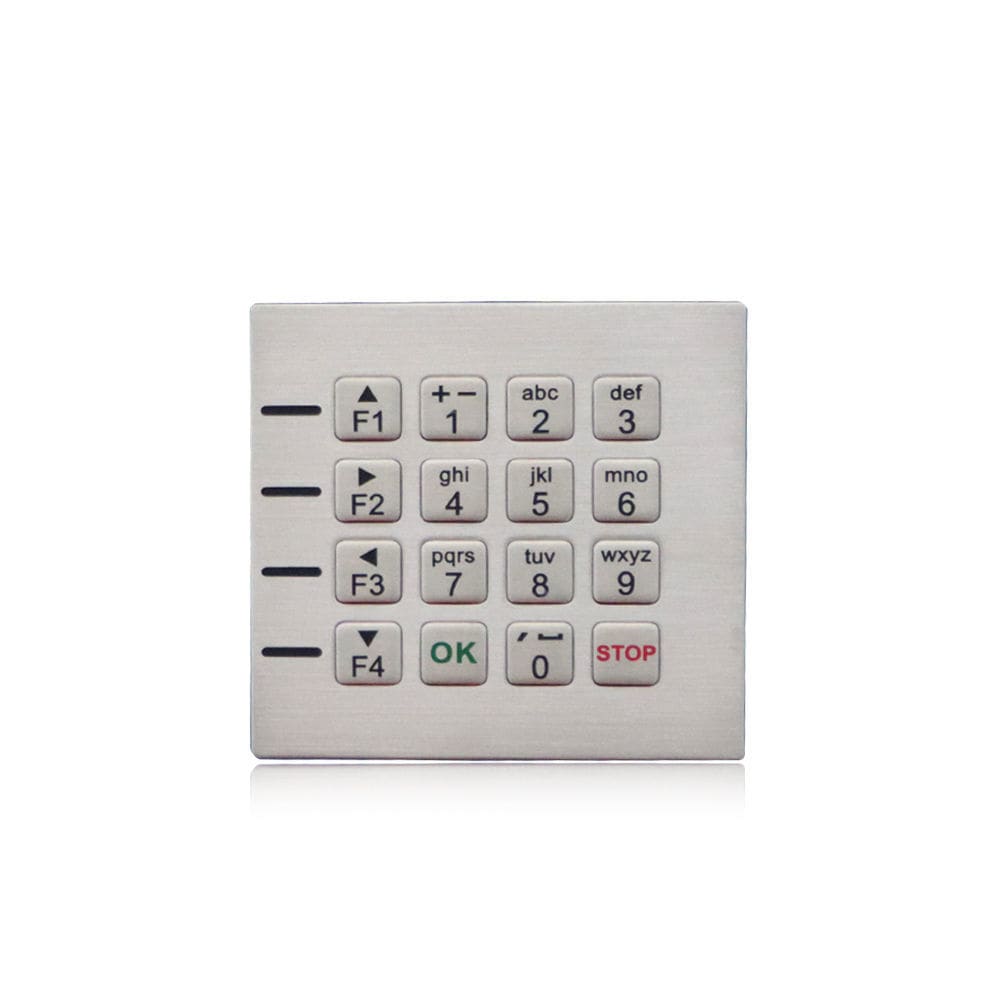 16-key keypad - K-TEK-B75KP-DWP - Key Technology China Limited - panel ...