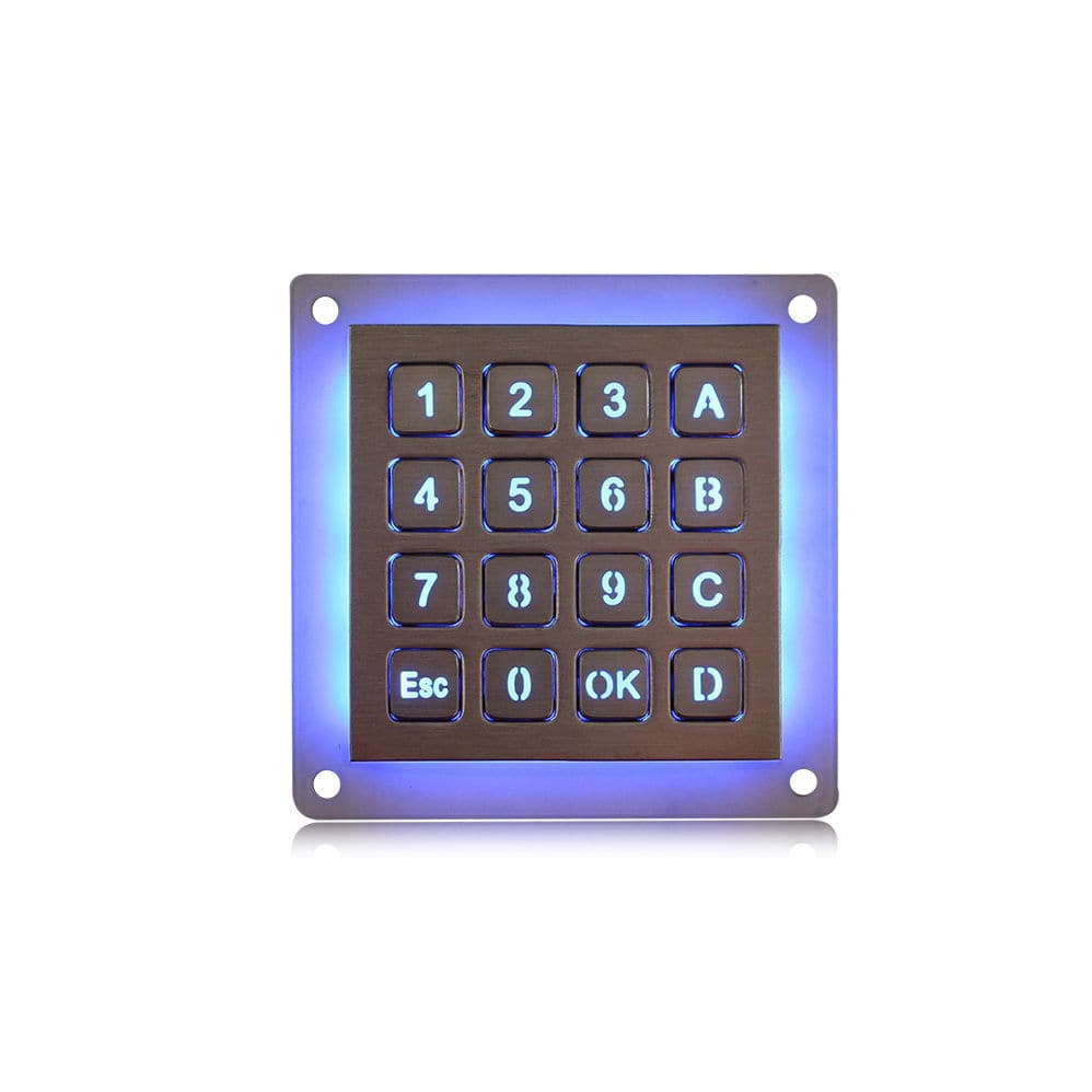 16-key keypad - K-TEK-B60KP-16-AC-BL-DWP - Key Technology (China ...