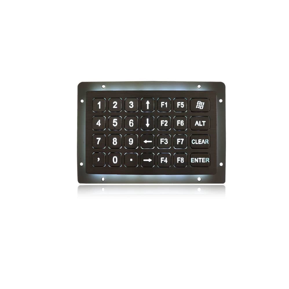 28-key keypad - K-TEK-B138KP-28-BL-DWP - Key Technology China Limited ...