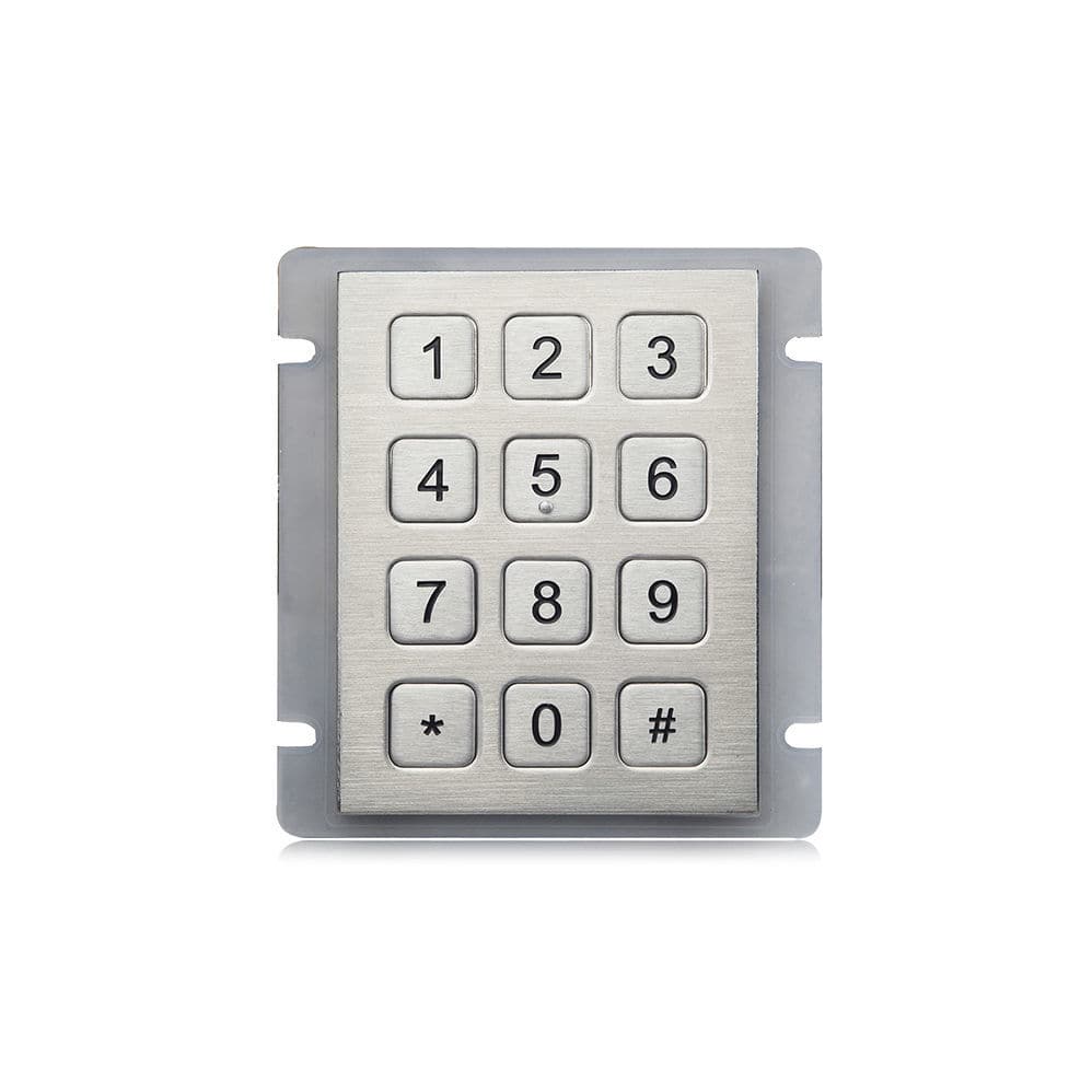 12-key keypad - K-TEK-B68KP-DWP - Key Technology China Limited - panel ...