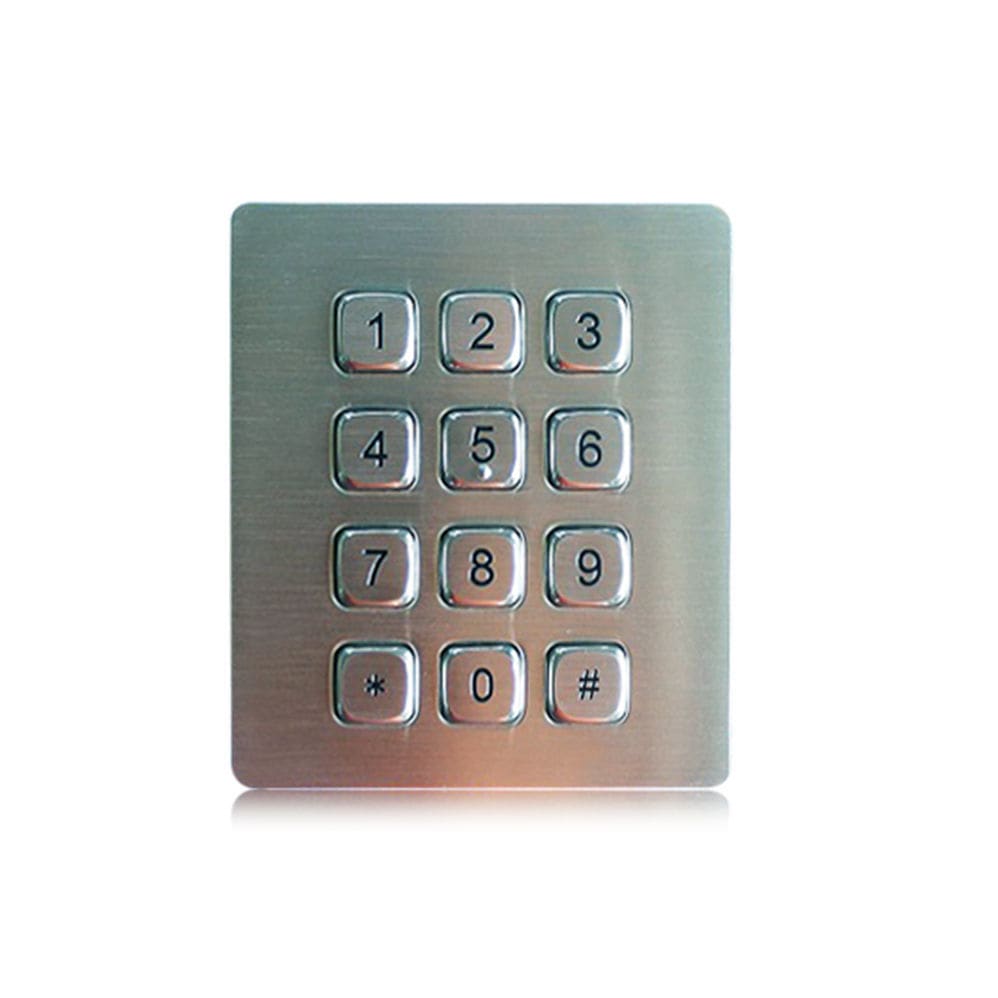 12-key keypad - K-TEK-A88KP-DWP - Key Technology China Limited - panel ...