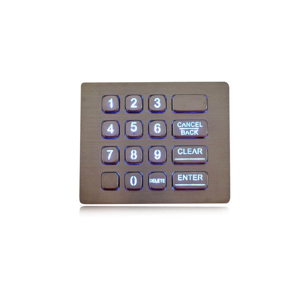 16-key keypad - K-TEK-A120KP-BL-DWP - Key Technology China Limited ...