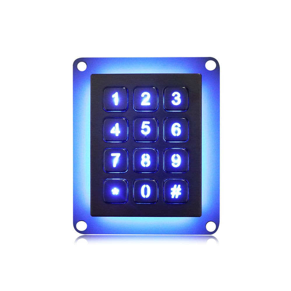 12-key keypad - K-TEK-A63KP-12-AC-BL-DWP - Key Technology China Limited ...