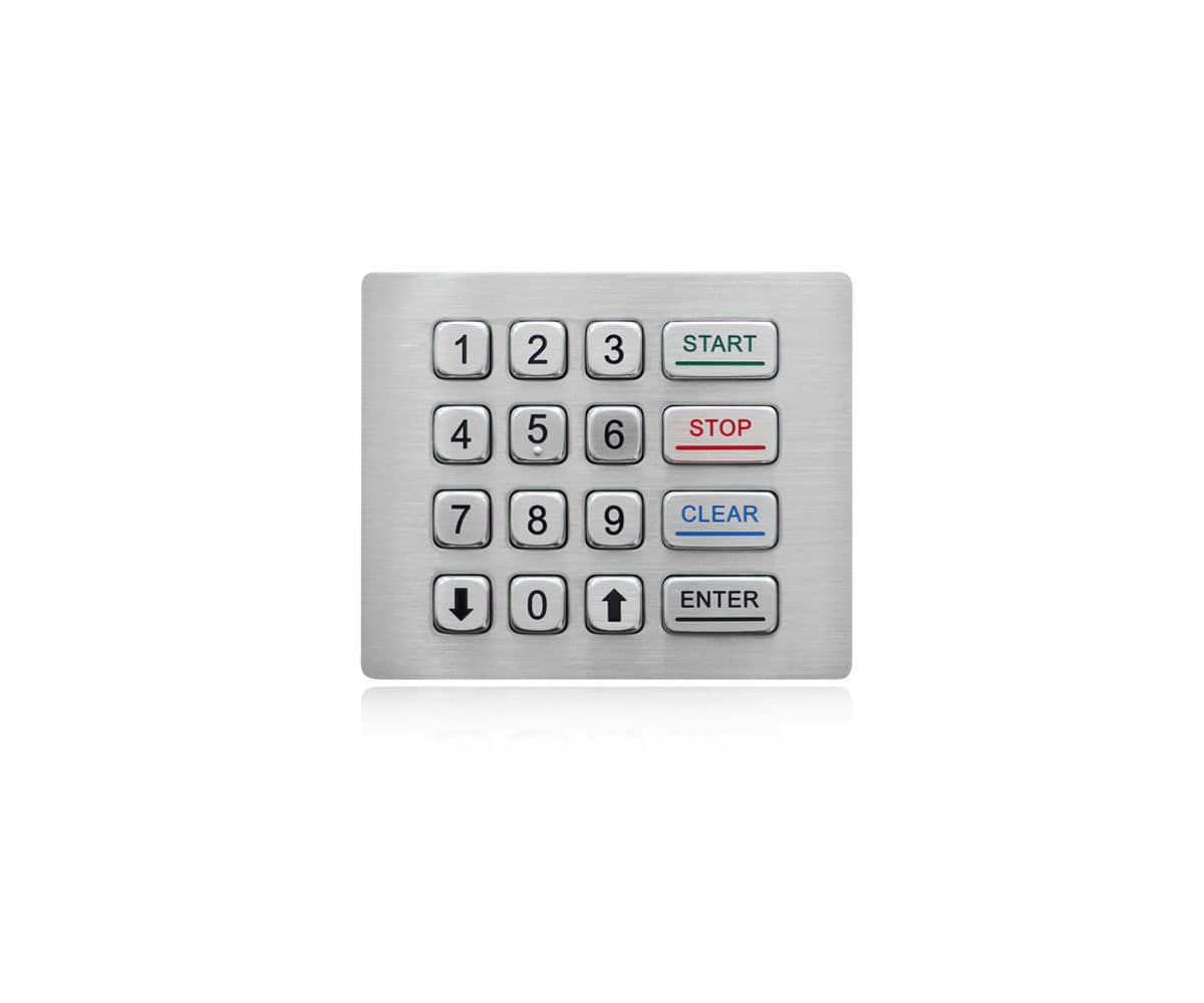 16-key keypad - K-TEK-A120KP-DWP - Key Technology China Limited - panel ...