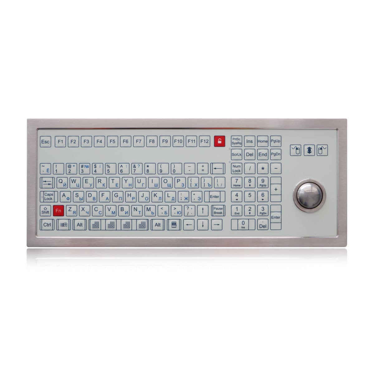 Desktop keyboard - K-TEK-D410-OTB-KP-FN-SW-DT - Key Technology China ...