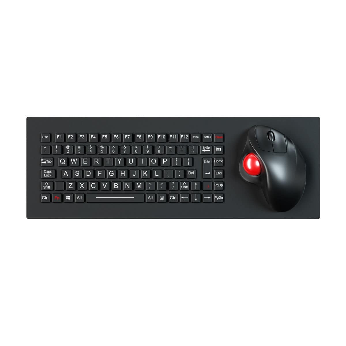 Panel-mount keyboard - K-TEK-M440-OTB-FN-BL-NV-151B-BT-DWP - Key ...