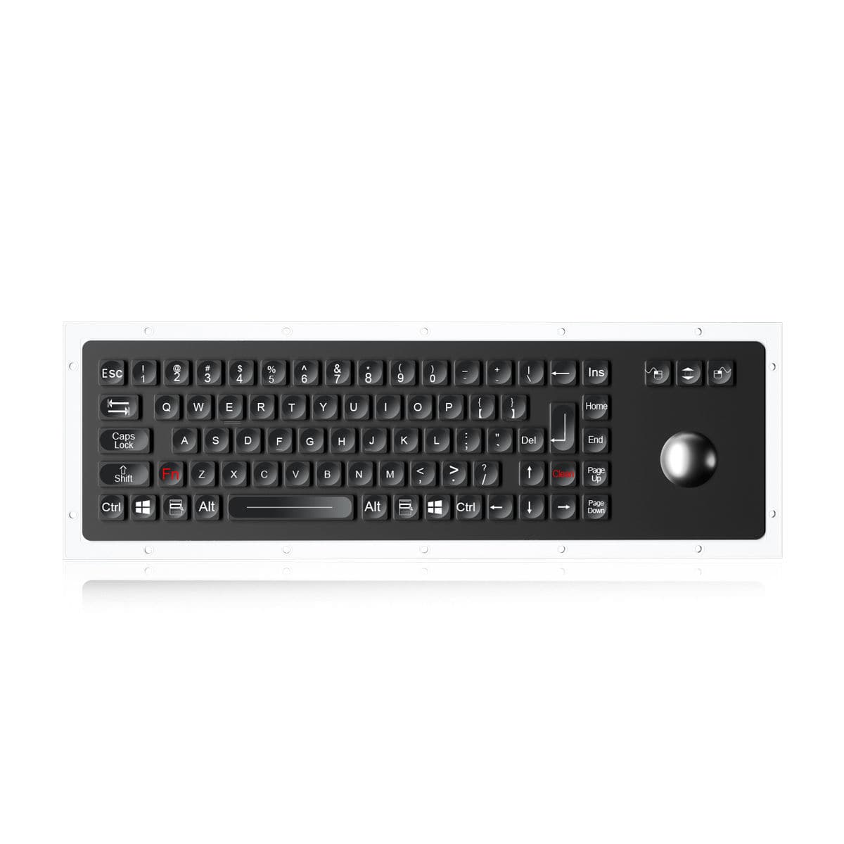 Panel-mount keyboard - K-TEK-M380-OTB-BT-IL-DWP - Key Technology China ...