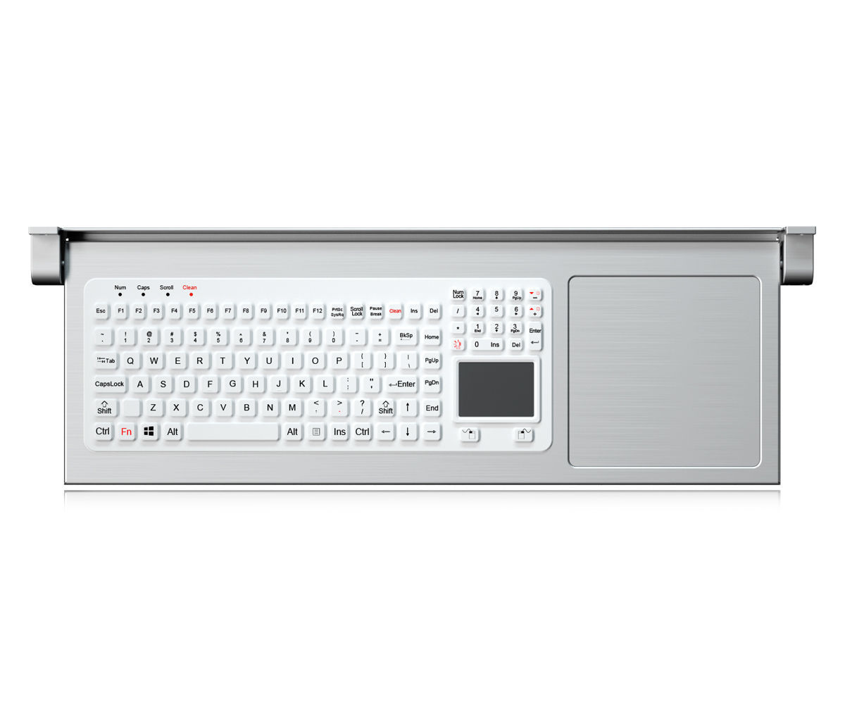 Keyboard with mechanical keys - K-TEK-M560TP-KP-FN-BL-SDT-SS - Key ...