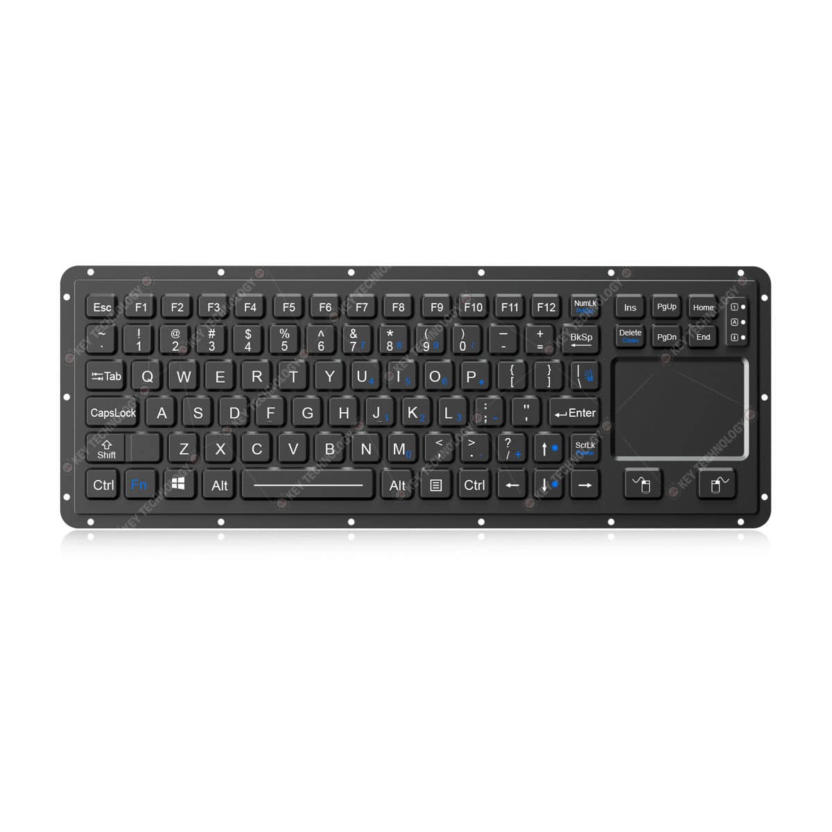Panel-mount keyboard - K-TEK-M315TP-FN-BL-FC-ML - Key Technology China ...