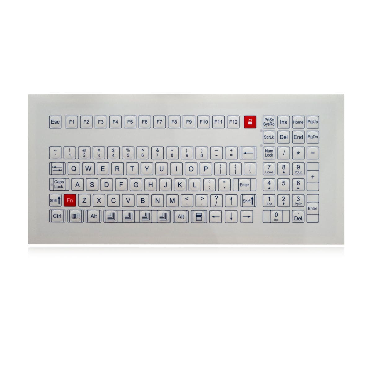 Panel-mount keyboard - K-TEK-D349KP-FN-SW - Key Technology China ...