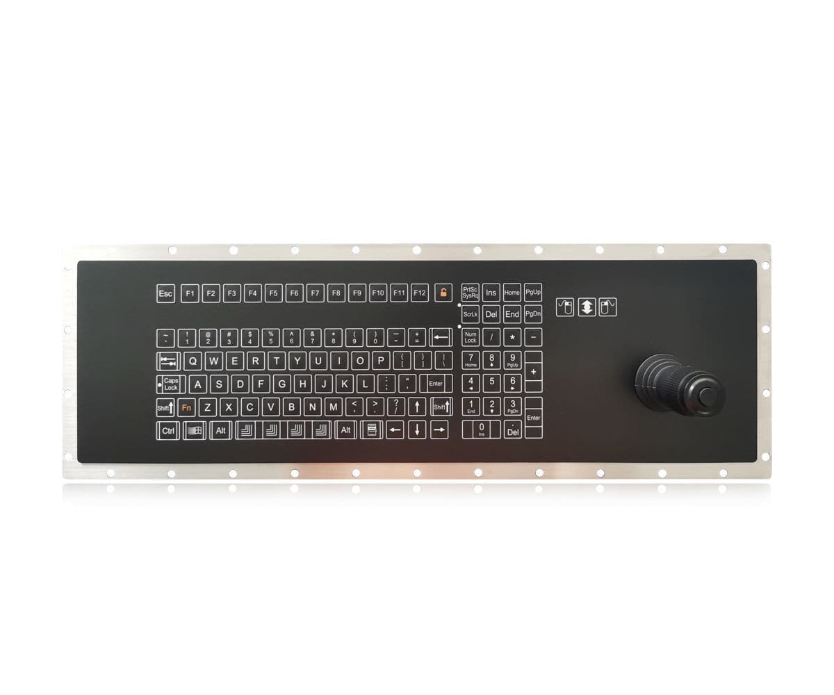 Panel-mount keyboard - K-TEK-D580-KP-FN-SW+IU-360-V02 - Key Technology ...