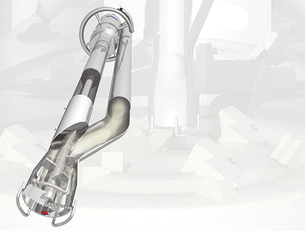 Powder lump breaker - Dec Group - rotor / vertical