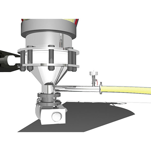 Bottom-opening hopper - Dec Group - powder