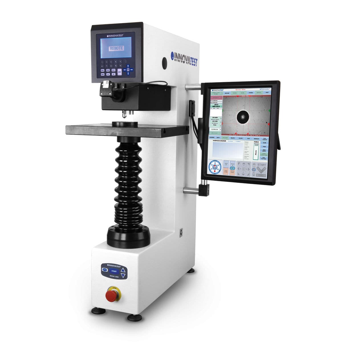 Brinell hardness tester - NEXUS 3001 XLM-IMP - INNOVATEST Europe BV ...